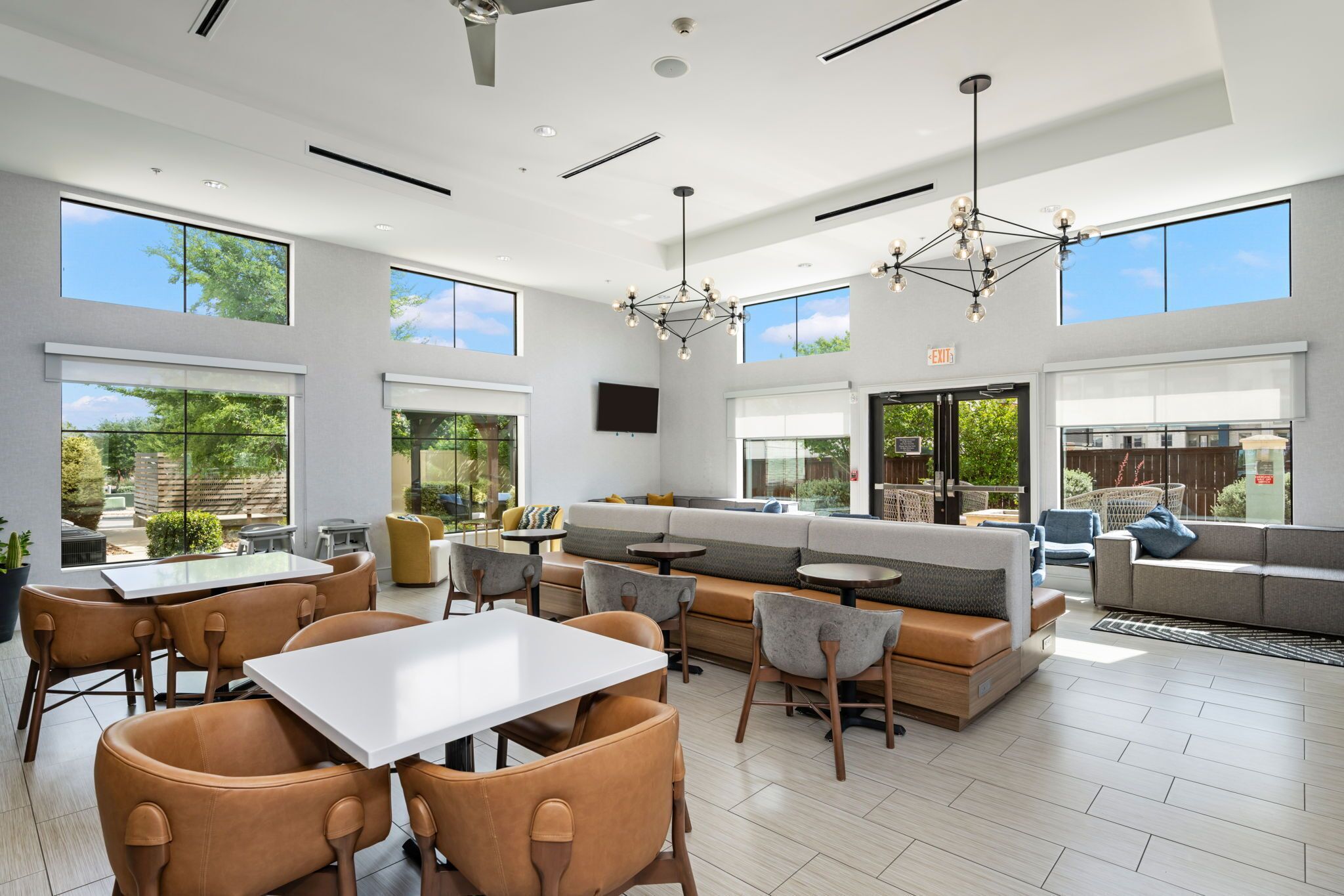 Sala de estar do lobby