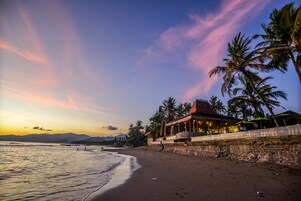 Vista para a praia ou o mar