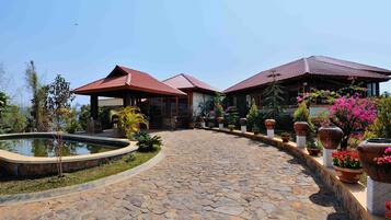 Entrada do alojamento