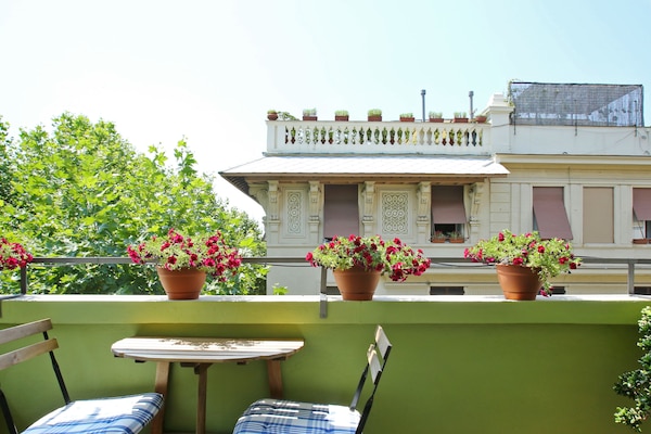 Quarto Duplo Superior | Roupa de alta qualidade, edredões de penas, minibar, cofre no quarto