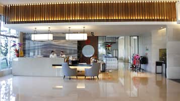 Sala de estar do lobby