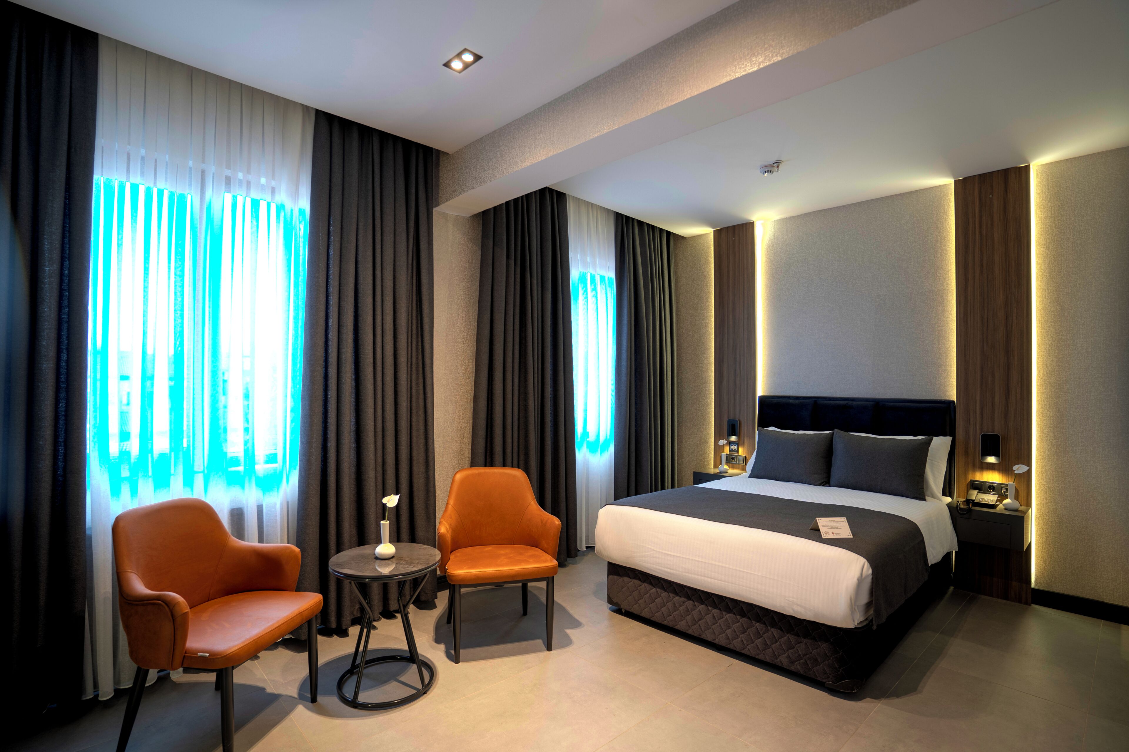 Quarto Individual Standard, 1 quarto | Roupa de alta qualidade, minibar, cofre no quarto 