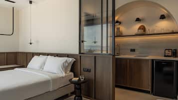 Penthouse, vista para o mar | Cofre no quarto, quartos insonorizados, ferro/tábua de engomar