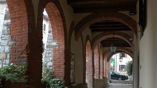 Entrada do alojamento