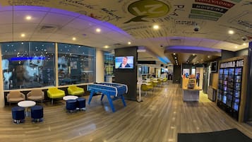 Sala de estar do lobby