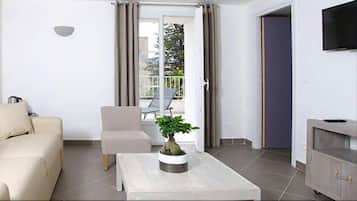 1 quarto, roupas de cama premium, frigobar, cofres nos quartos