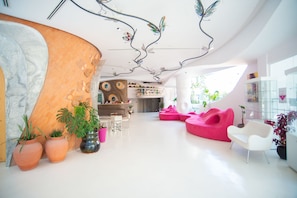 Sala de estar do lobby