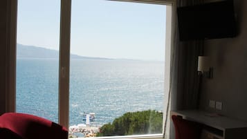 Quarto casal panorâmico, vista para o mar | Vista do quarto