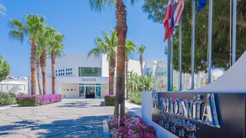 Entrada do alojamento