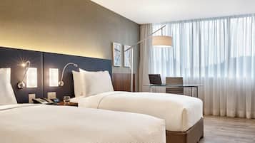 Quarto, 2 camas individuais, não fumadores | 1 quarto, roupa de alta qualidade, minibar, cofre no quarto