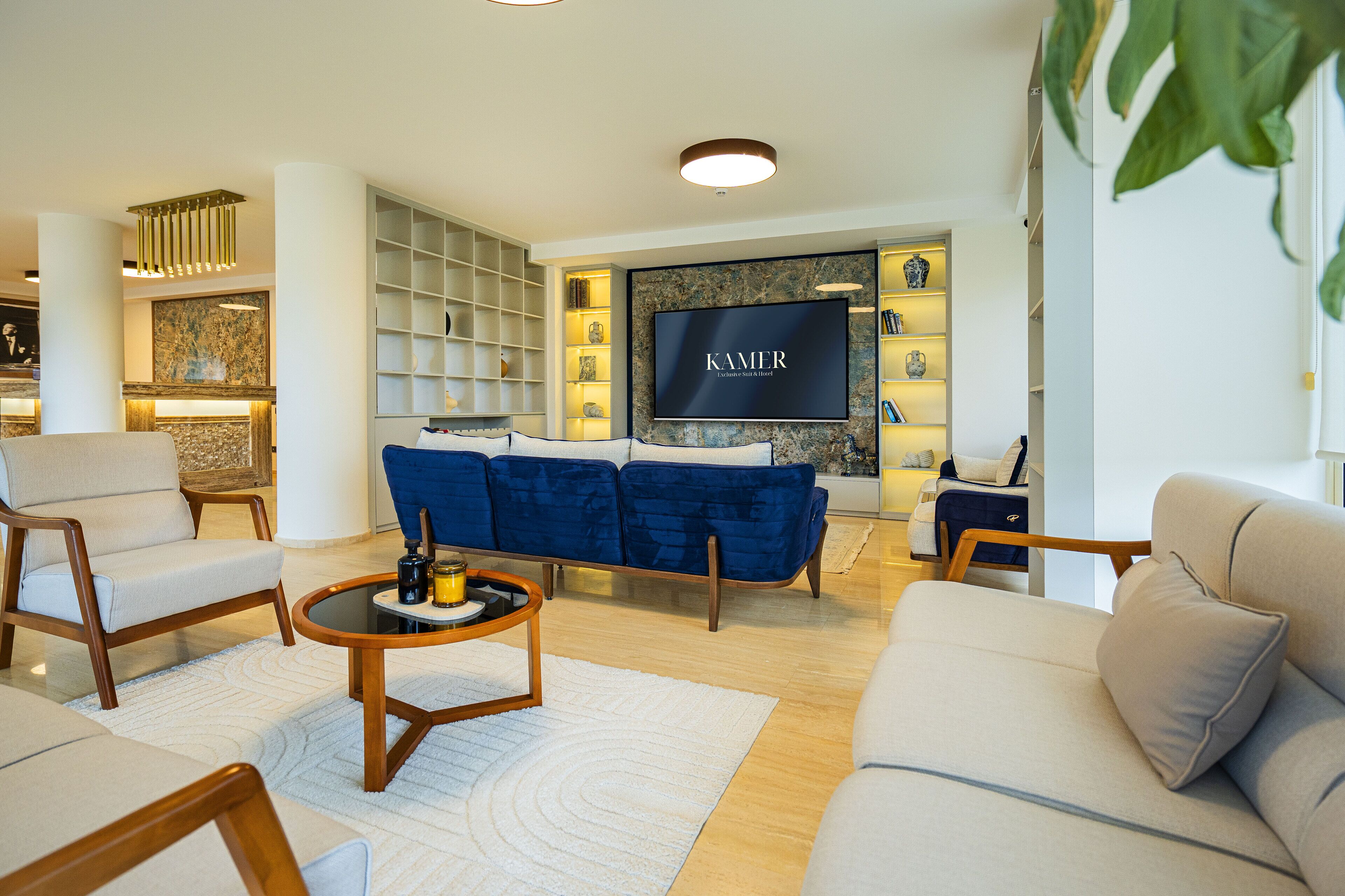 Sala de estar do lobby