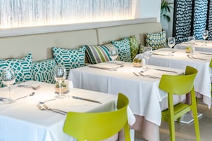 Almoço e jantar, culinária internacional