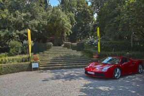 Entrada do alojamento