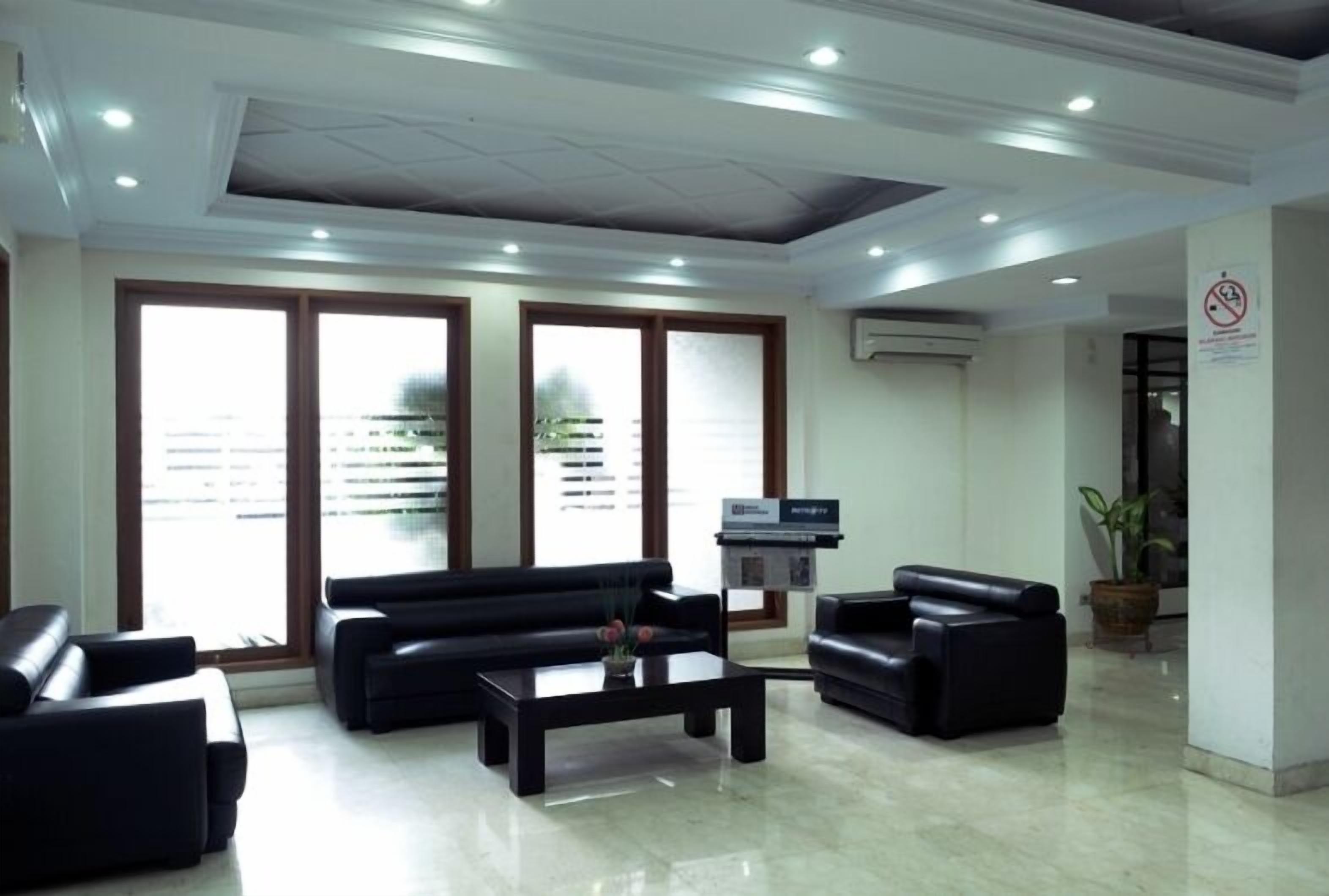 Sala de estar do lobby
