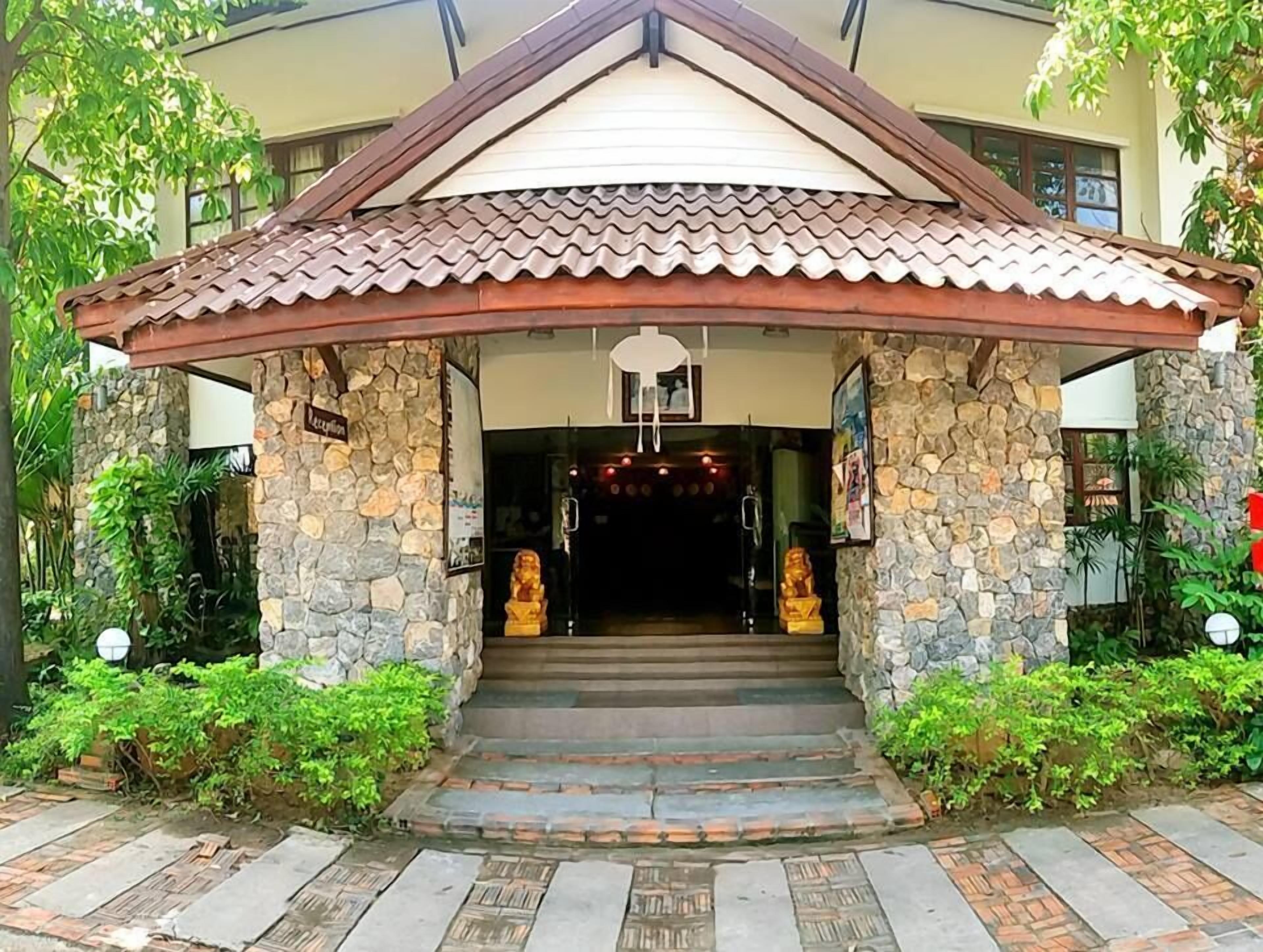 Entrada do alojamento