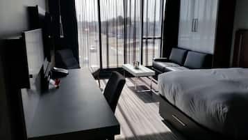 1 quarto, lençóis de algodão egípcio, roupa de alta qualidade, minibar