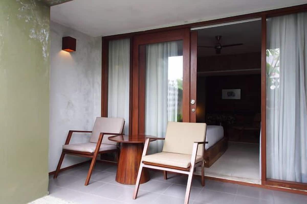 Quarto, vista para o jardim (Garden Pavilion) | Terraço/pátio