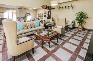 Sala de estar do lobby