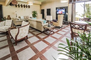 Sala de estar do lobby