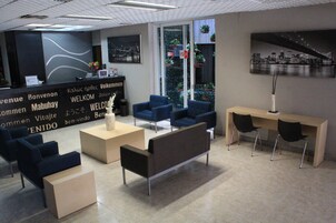 Quiosque de check-in/check-out