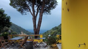 Vista para a praia ou o mar
