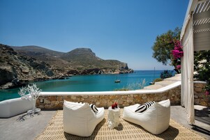Suite Deluxe, vista para o mar (Blue Sand) | Terraço/pátio interior
