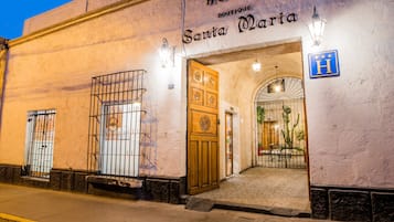 Fachada da propriedade