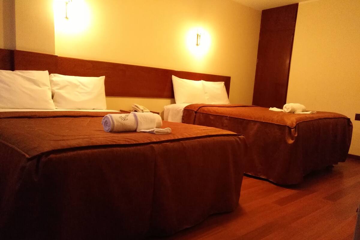 Quarto Twin | Minibar, cofre no quarto, secretária, camas desdobráveis 