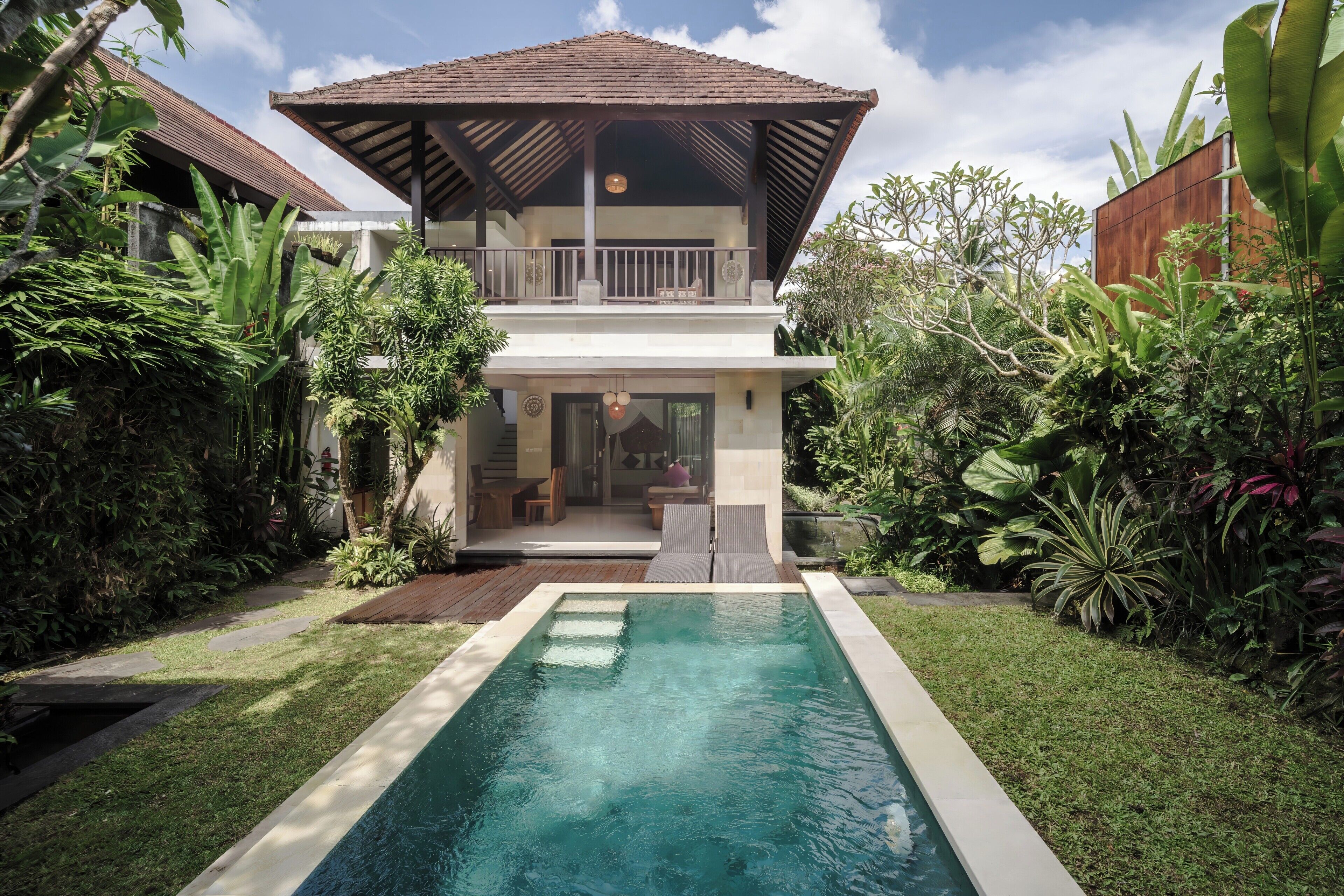 Two Bedroom Villa with Private Pool | Cofre no quarto, cortinas/cortinados opacos, ferro/tábua de engomar 