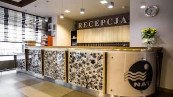 Quiosque de check-in/check-out