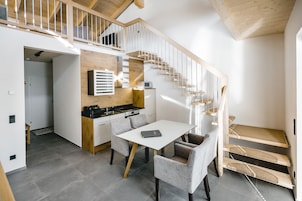Suíte panorâmica | Cozinha privada