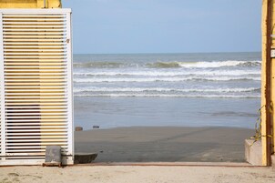Vista para a praia ou o mar