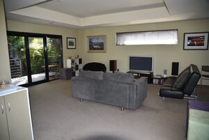 Apartamento luxo, 1 cama Queen e sofá-cama | Lounge executivo