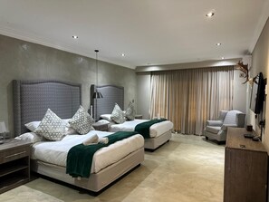 Quarto executivo | Individualmente decorados, roupa de cama