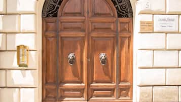 Entrada do alojamento