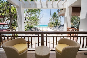 Superior Beach Front | Vista da varanda