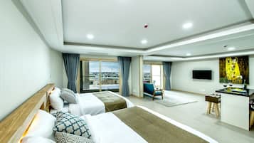 Quarto Familiar (Luxury A) | 1 quarto, roupa de alta qualidade, cortinas/cortinados opacos