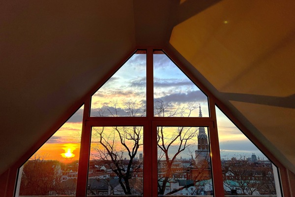 Apartamento urbano | Vista do quarto