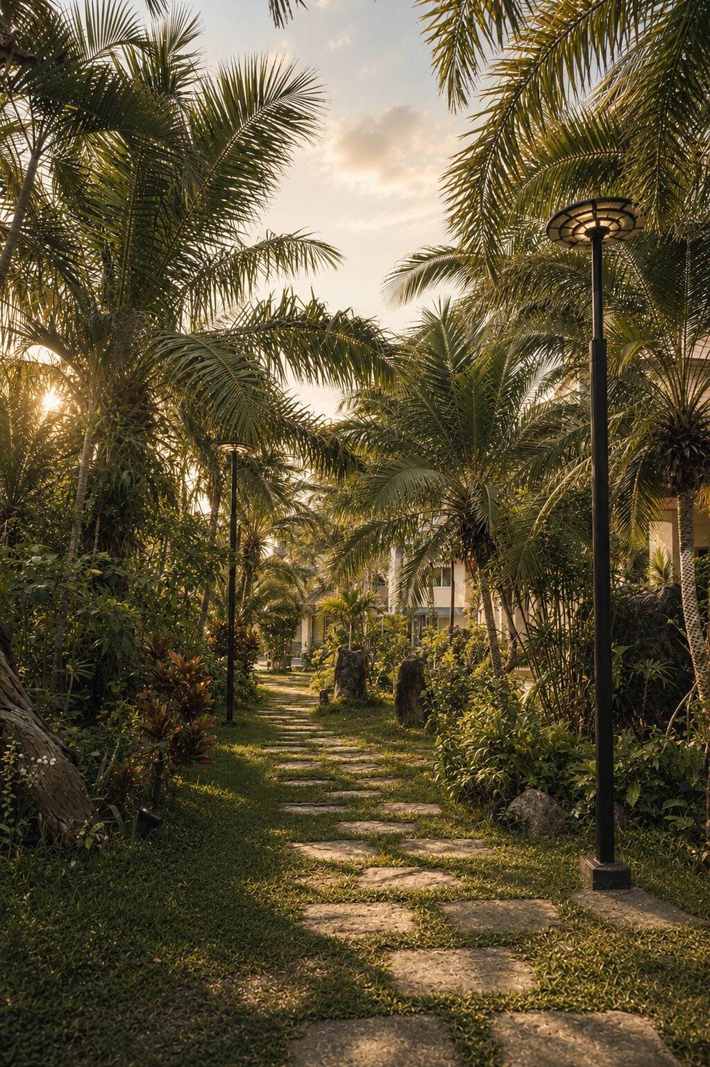Vista para o jardim