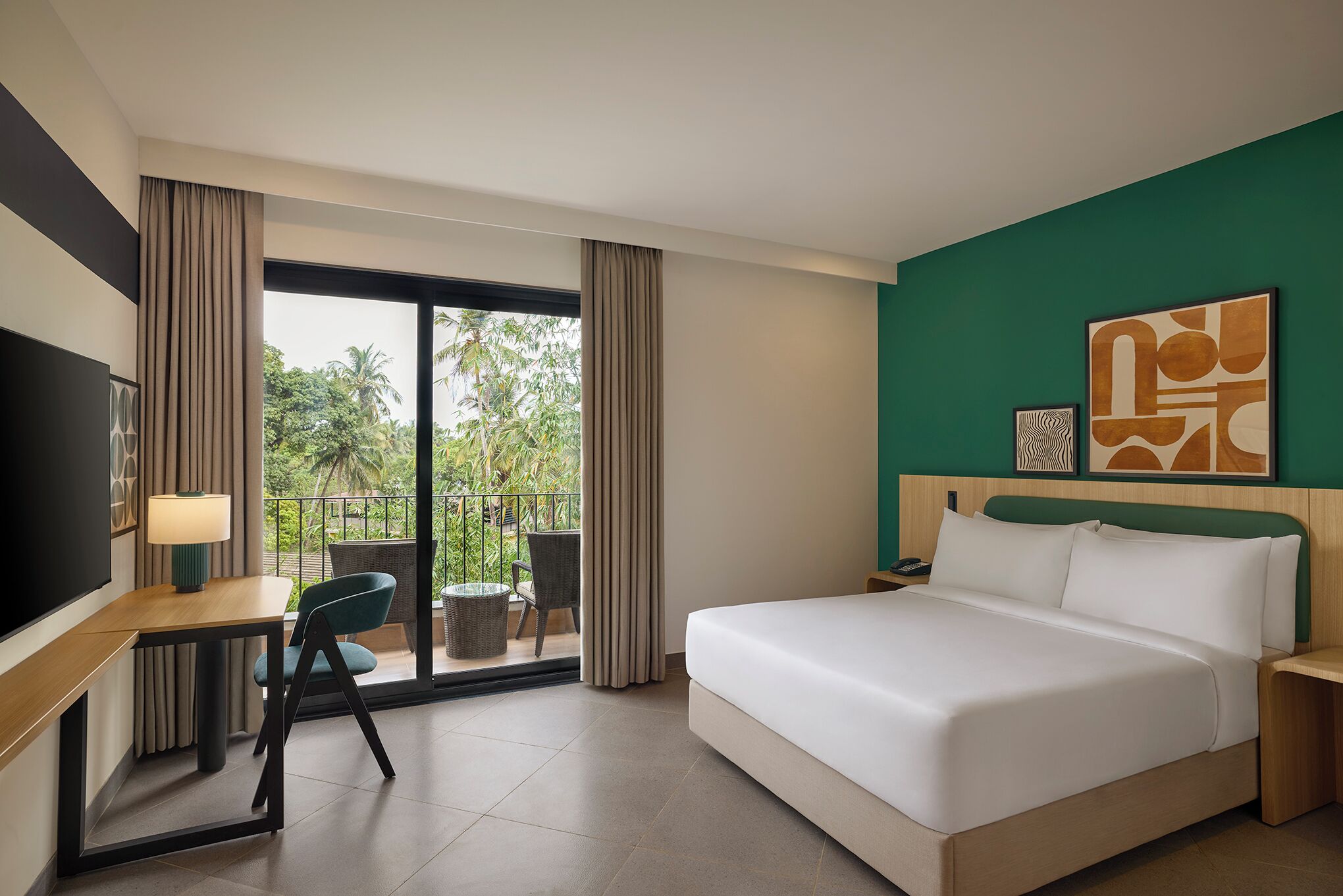 Quarto, 1 cama Queen (Guest)
