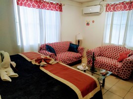 Estúdio standard, 1 cama King | Roupas de cama antialérgicas, Wi-Fi de cortesia