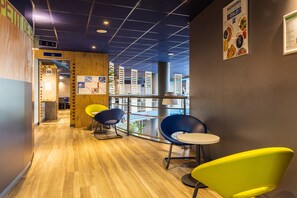 Sala de estar do lobby