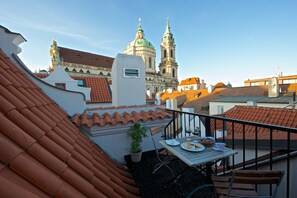 Penthouse de Luxo, 3 quartos | Terraço/pátio interior