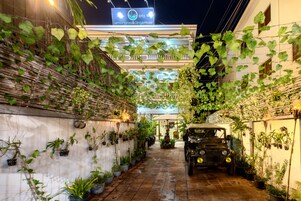 Entrada do alojamento