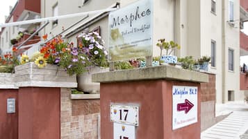 Entrada do alojamento