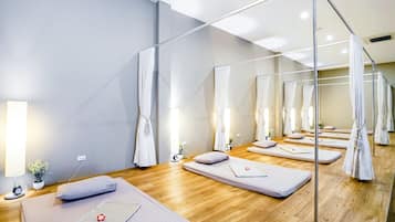 Sala(s) para tratamentos a casais, fontes termais/minerais
