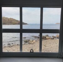 Quarto luxo, 1 cama King, vista para o mar | Vista do quarto