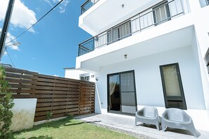 Quarto Duplo Signature, 1 cama king-size, terraço, no rés do chão | Terraço/pátio interior