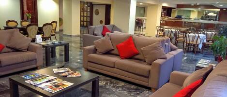 Sala de estar do lobby