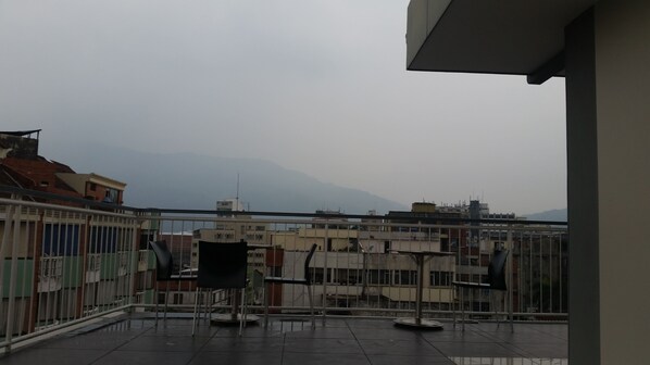 Vista para a montanha